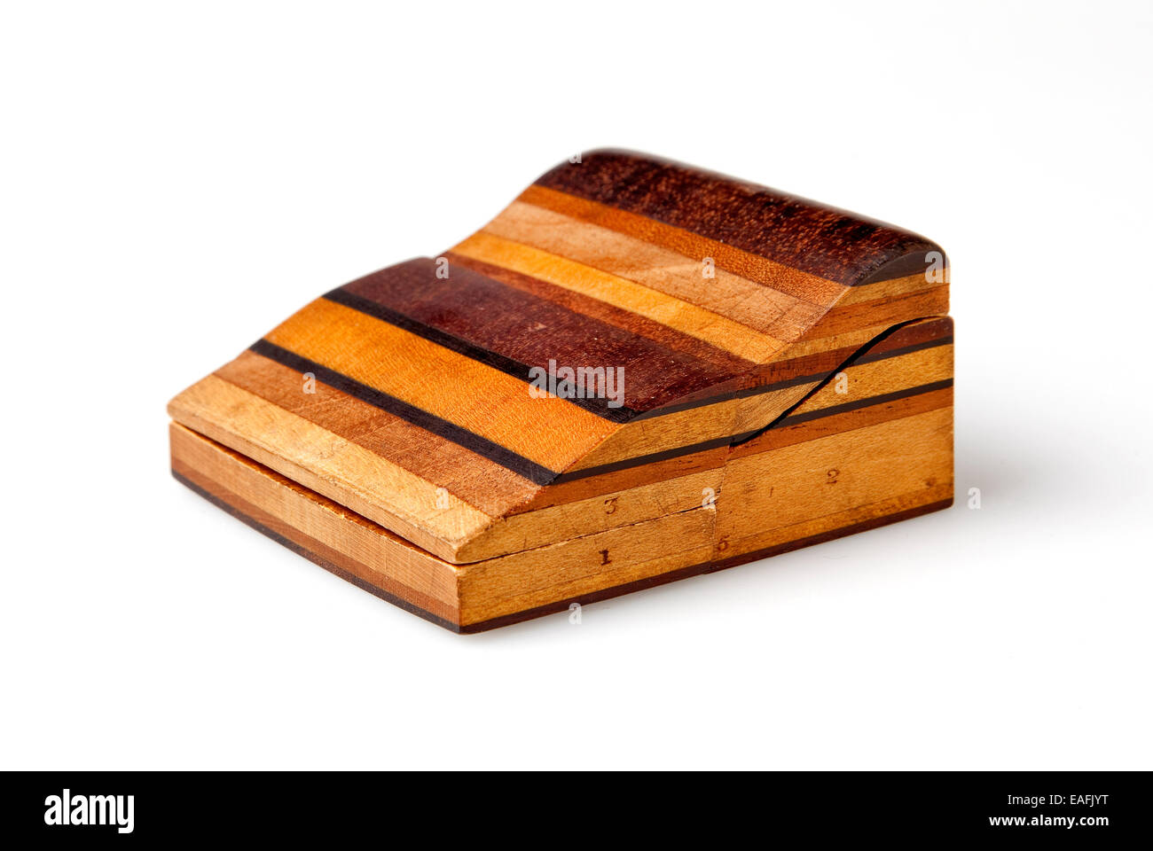 Sopwith Model III: Dislocation of strata in Carboniferous rocks Stock ...