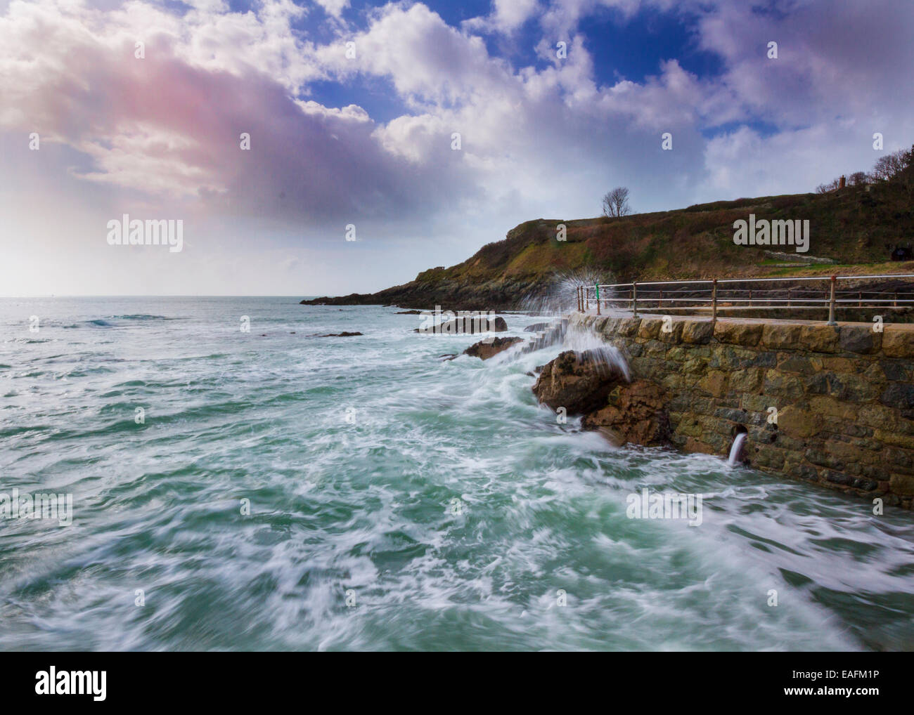 Coastal scene on Guernsey Channel Islands UK Stock Photo - Alamy