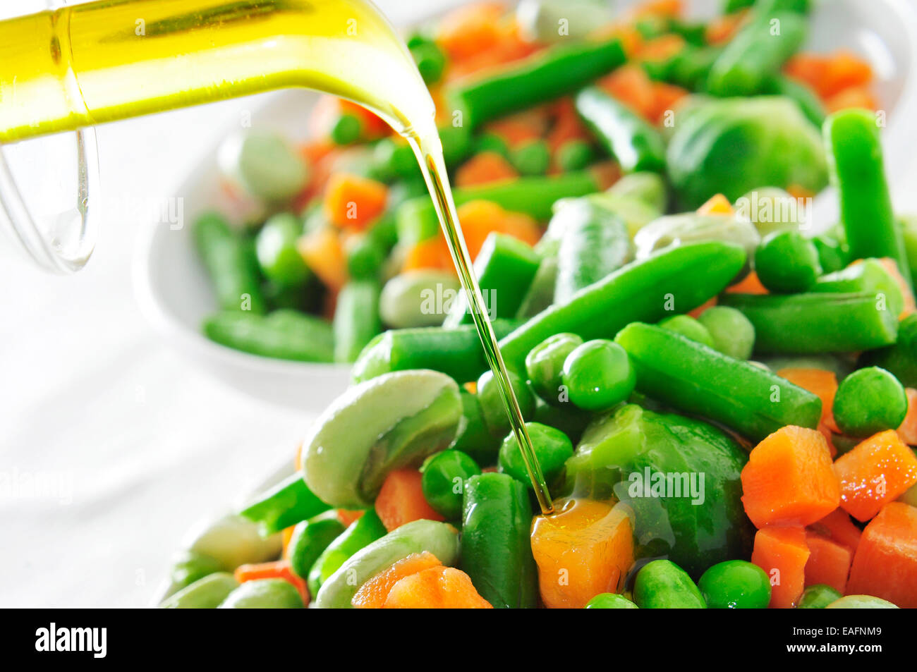 Cooked mixed vegetables hi-res stock photography and images - Alamy