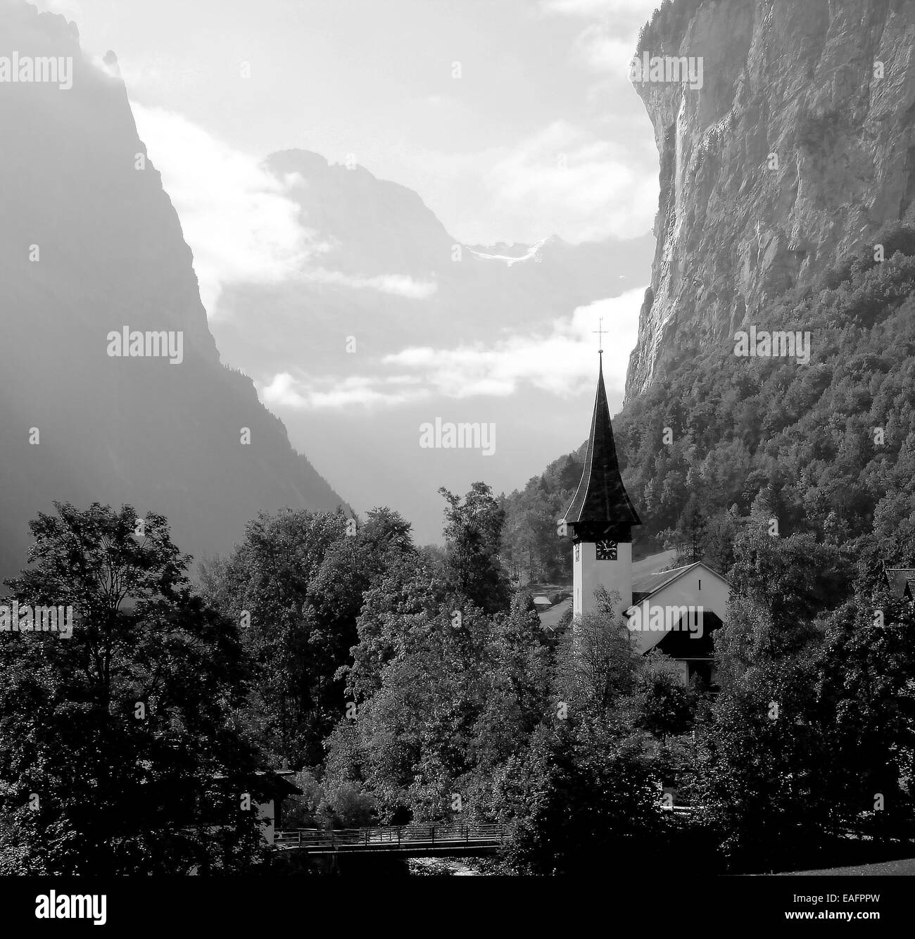 Travel alps switzerland Black and White Stock Photos & Images - Alamy