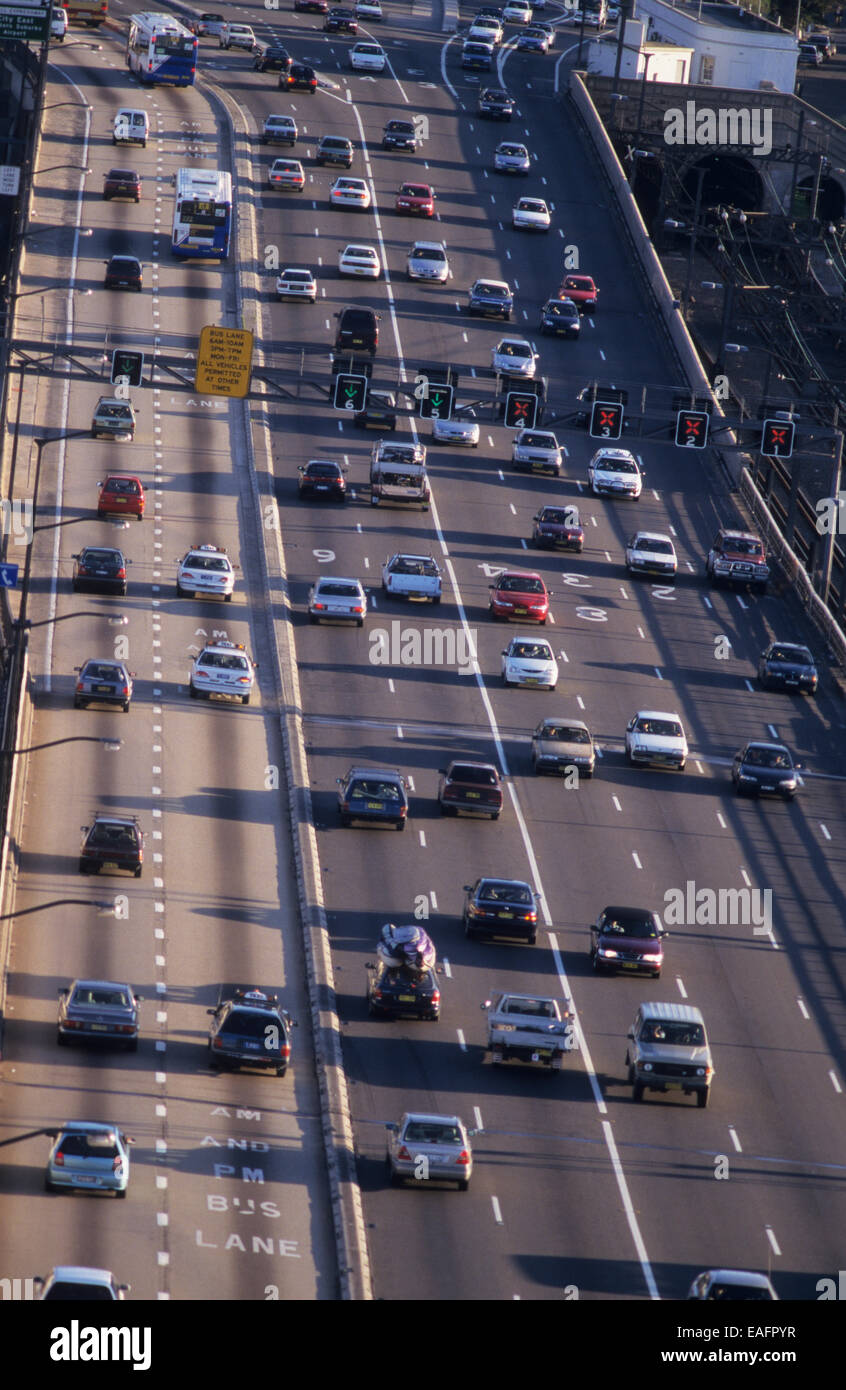 Sydney freeway traffic cars hi-res stock photography and images - Alamy