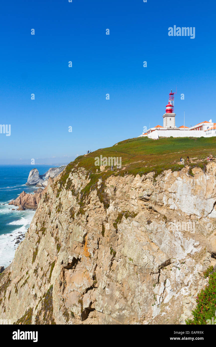 Cabo da roca, Portugal Stock Photo - Alamy
