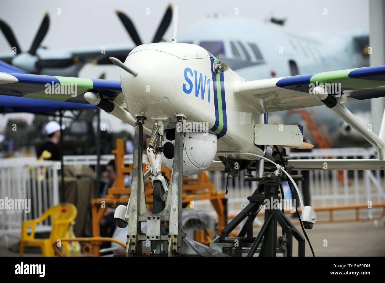 14th china international aviation and aerospace exhibition hi-res stock ...