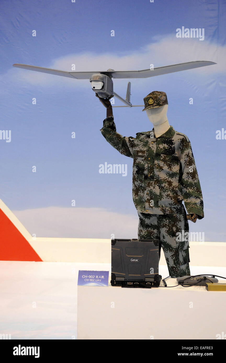 Zhuhai, China. 14th Nov, 2014. A CH-902 unmanned aerial vehicle (UAV ...