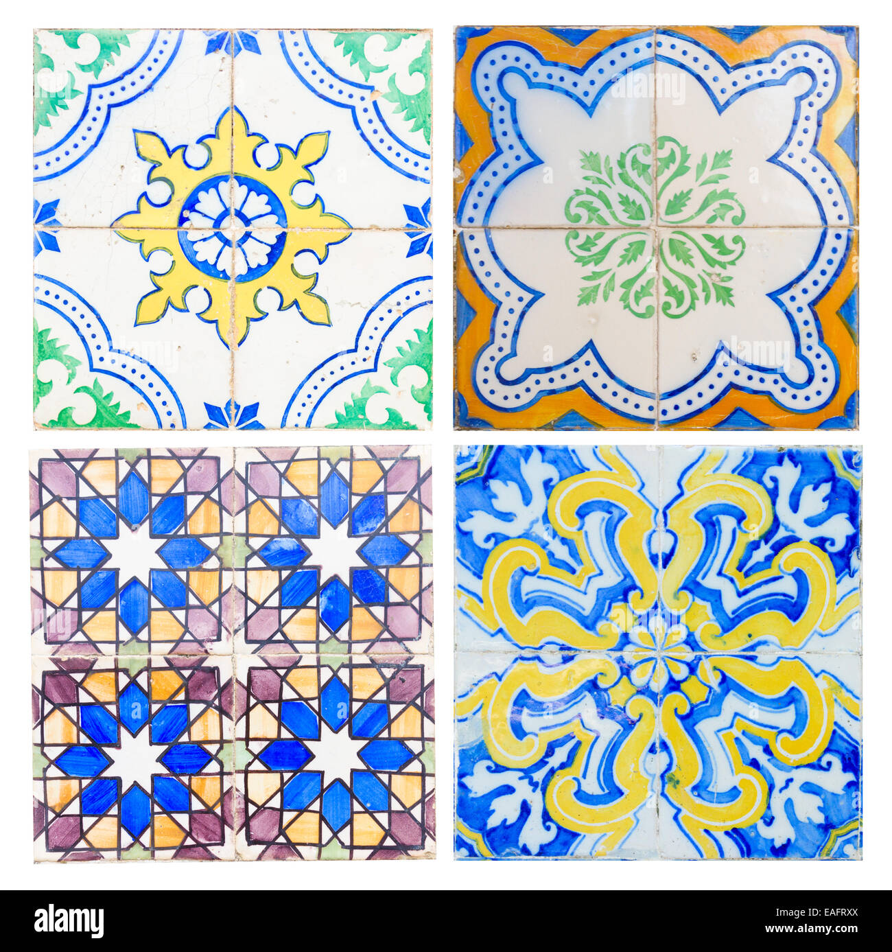 Azulejo tiles lisbon portugal Cut Out Stock Images & Pictures - Alamy