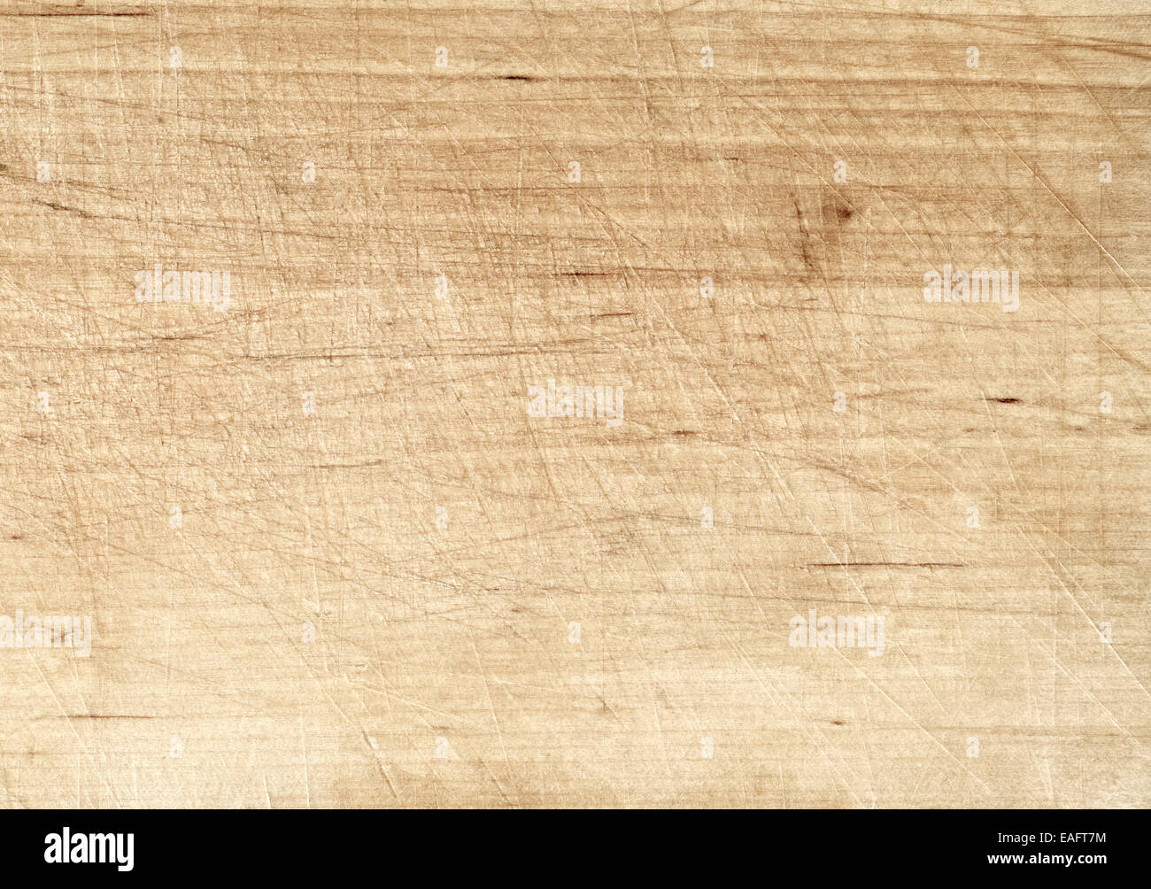 Light old scratched cutting board or wooden table deck Stock Photo - Alamy