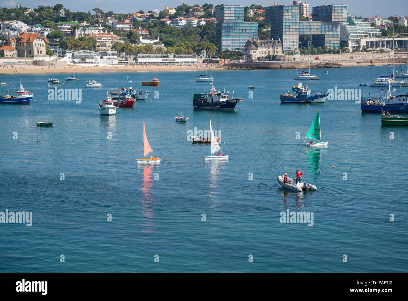 Cascais harbour hi-res stock photography and images - Alamy