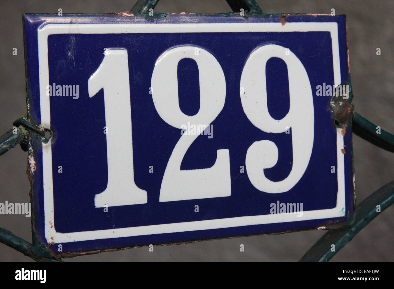 Number 129 hi-res stock photography and images - Alamy