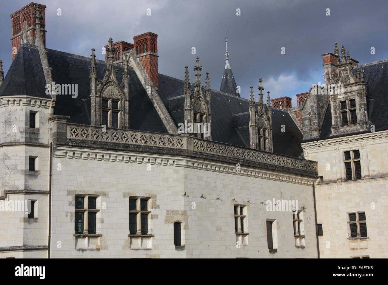 Amboise Castle in France Stock Photo - Alamy
