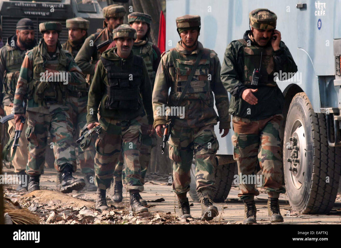 Srinagar, Indian Administered Kashmir14 November 2014 :Indian army ...