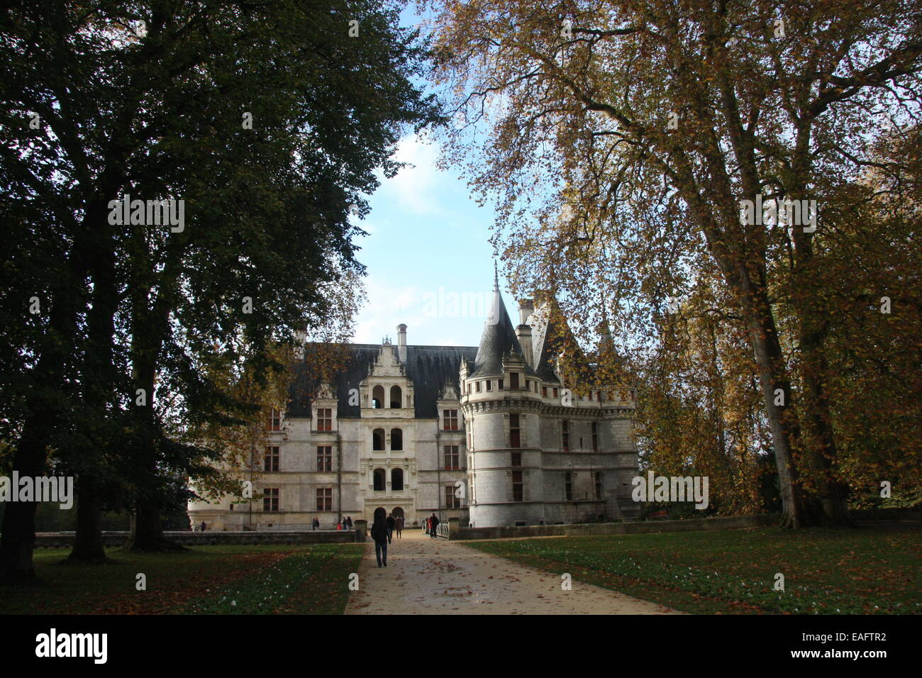 Azay le rideau castle gardens hi-res stock photography and images - Alamy