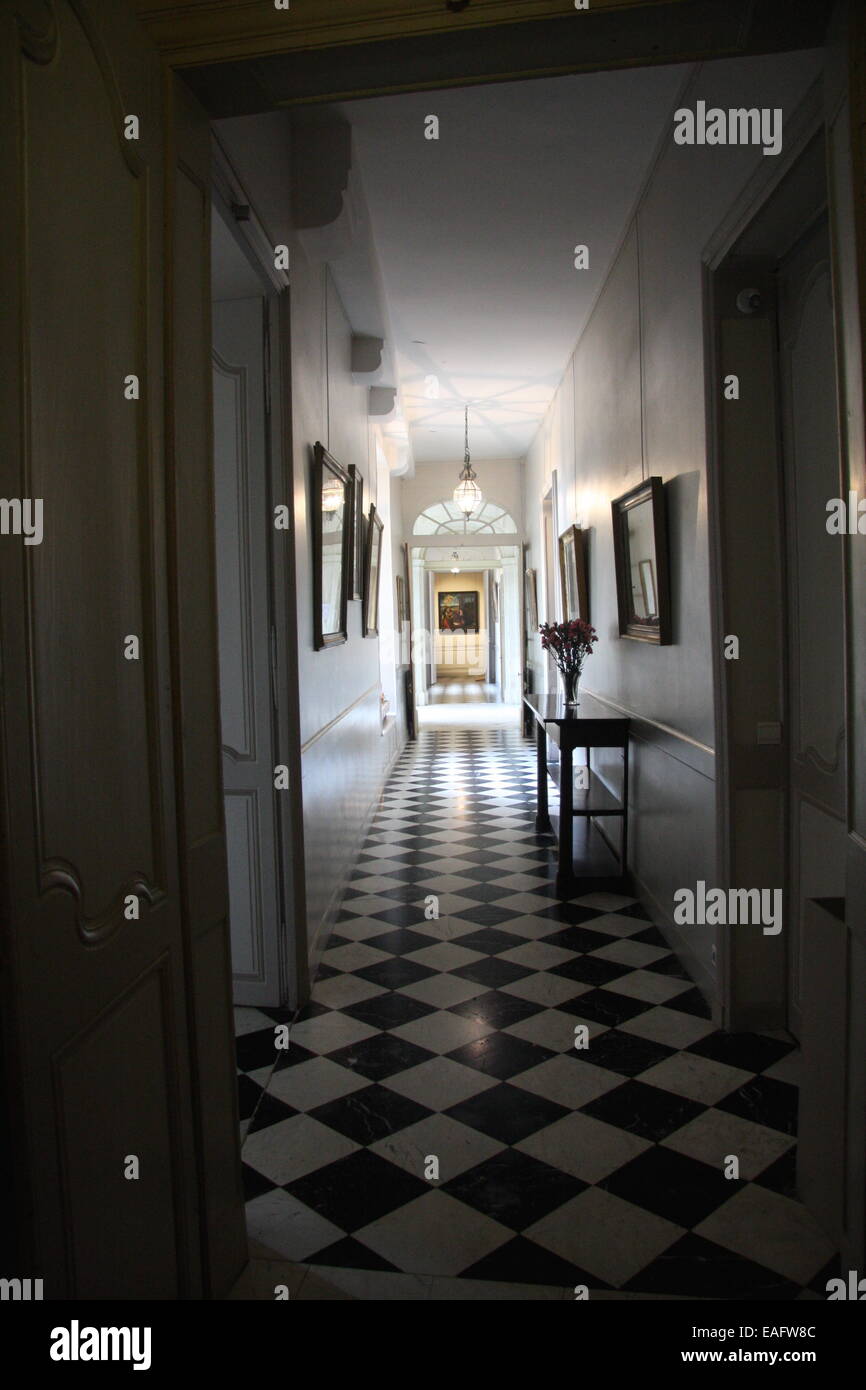 Interior of Villandry Castle Stock Photo - Alamy