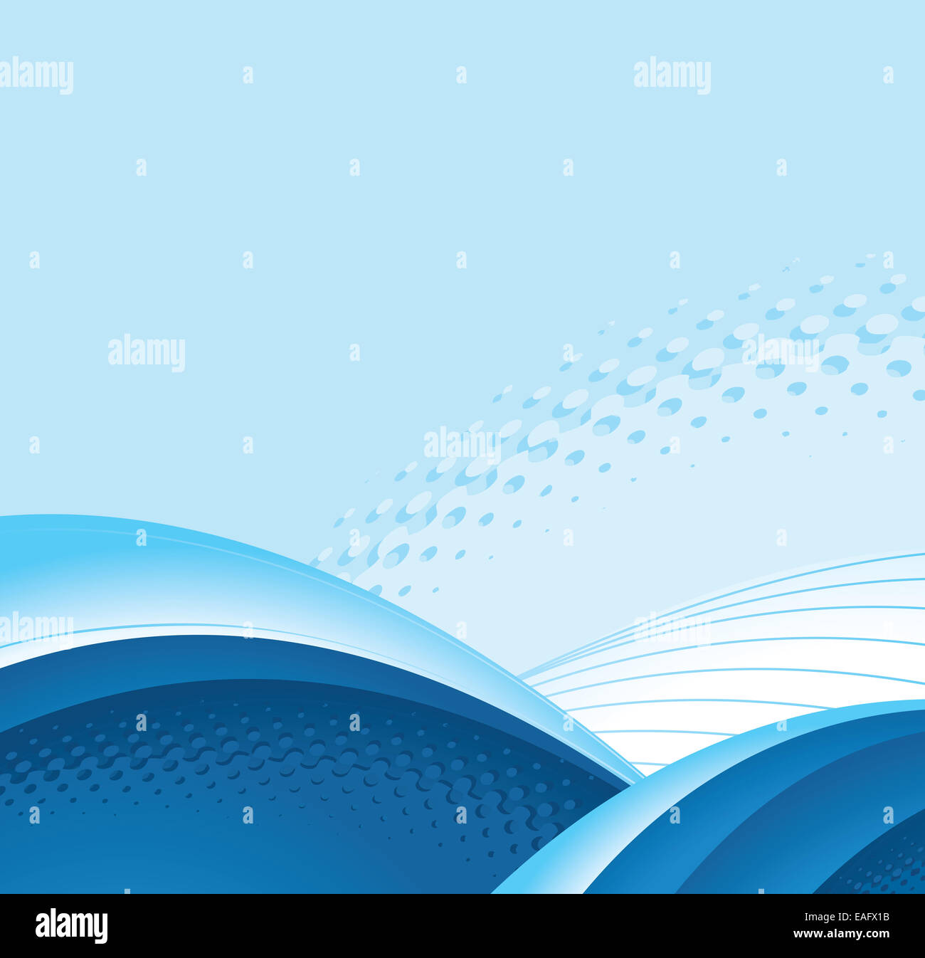 drawing of abstract waves Stock Photo - Alamy