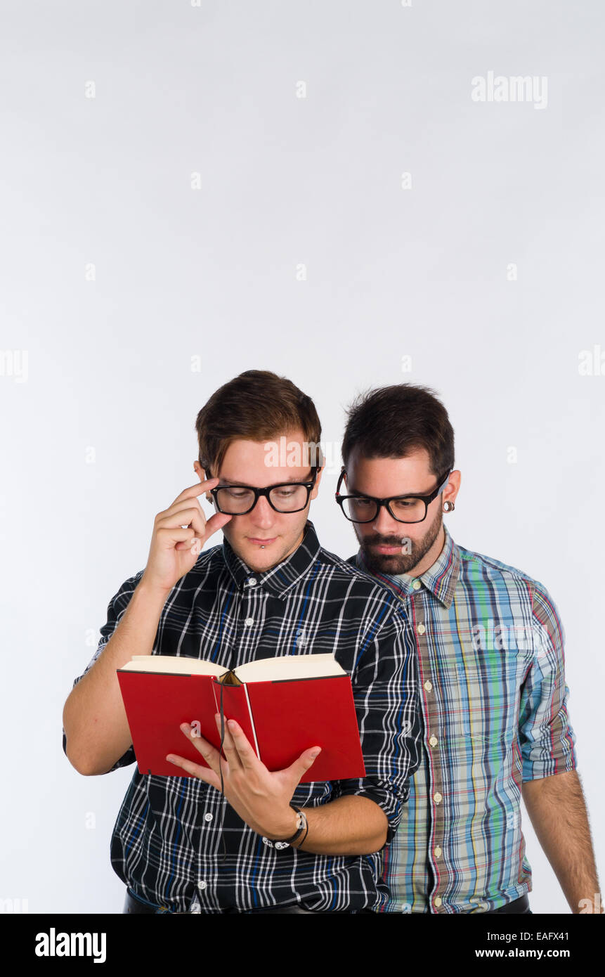 Nerd looking hi-res stock photography and images - Alamy