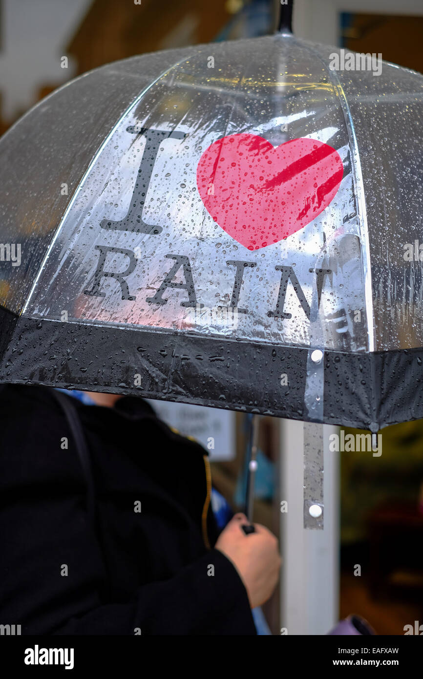Nottingham, UK. 14th November, 2014. Dark skies and heavy rain in the ...