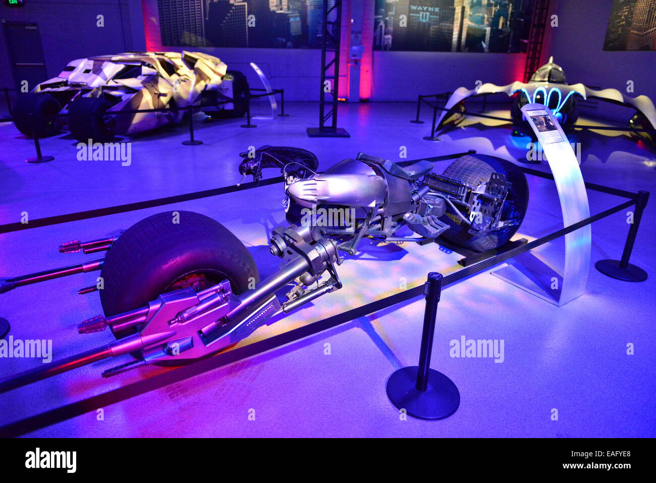 The Bat cave at Warner Bros studios in Los Angeles Stock Photo - Alamy