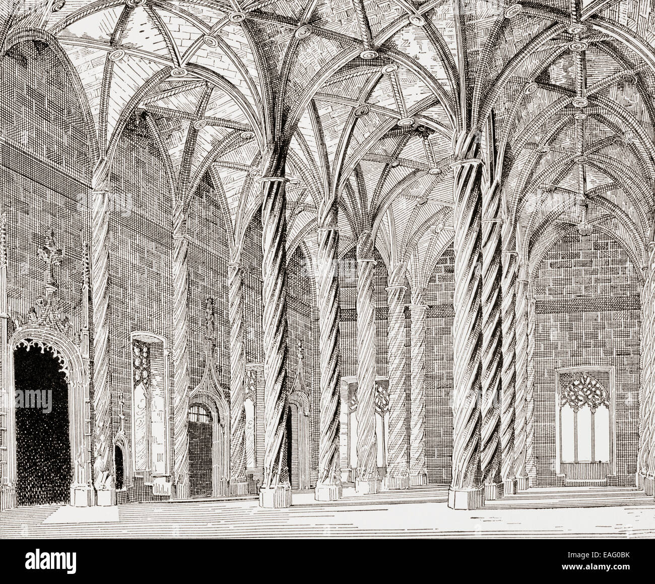 Renaissance columns hi-res stock photography and images - Alamy