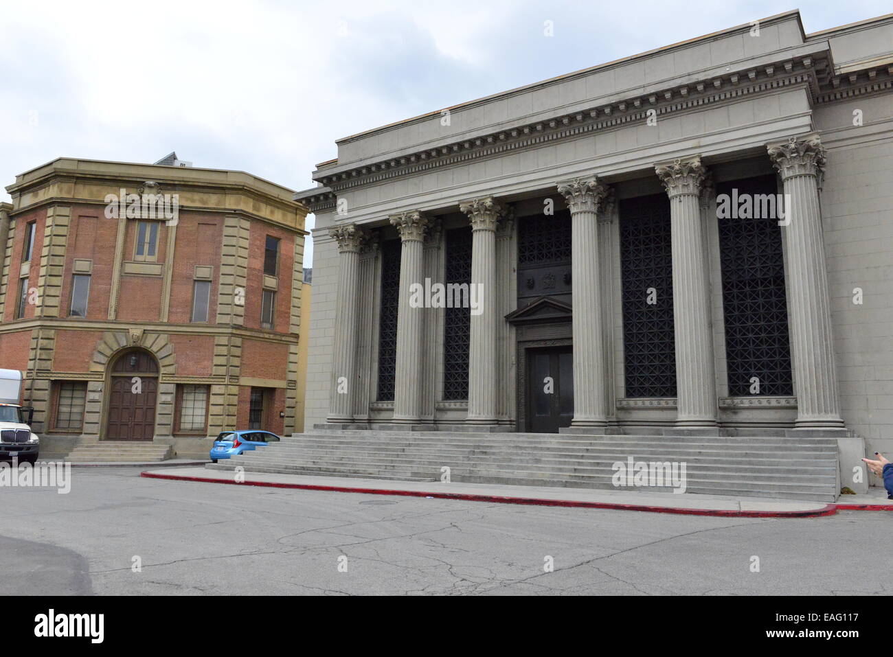 Film set's at Warner Brothers studios in Los Angeles Stock Photo - Alamy