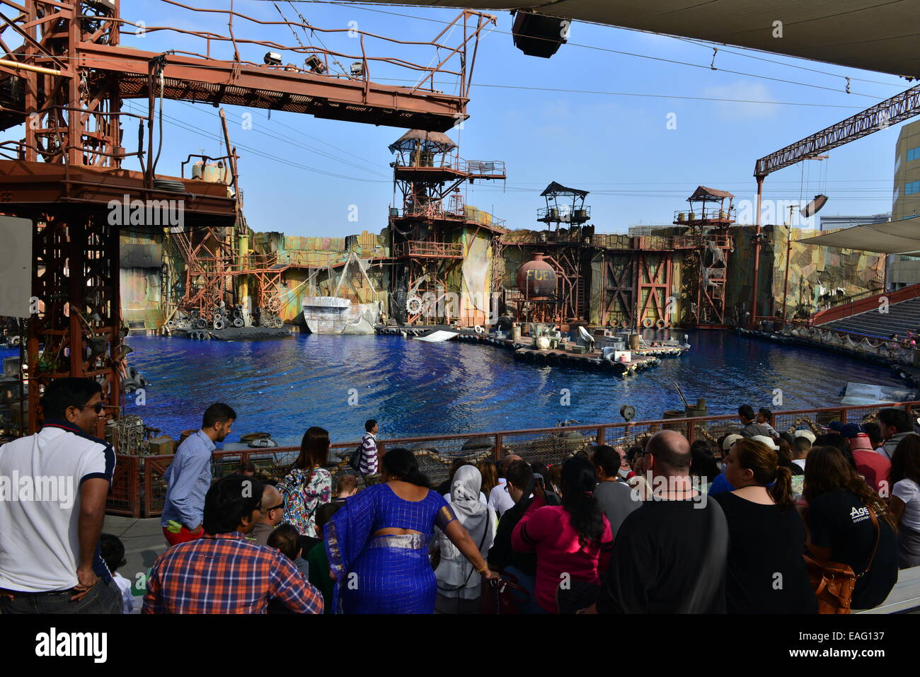 Waterworld at Universal Studios in LA Stock Photo - Alamy