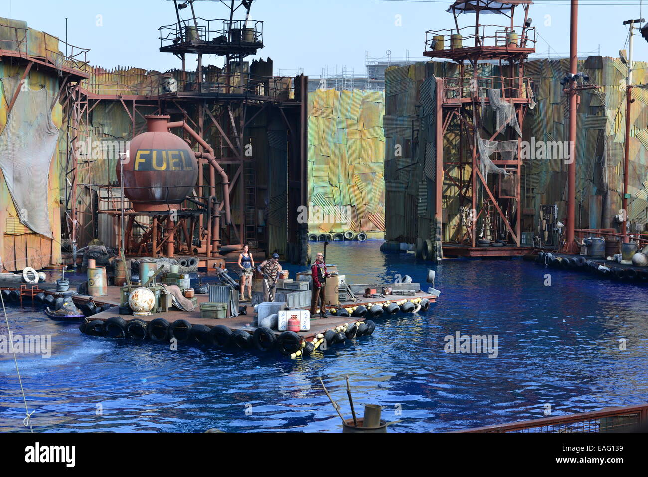 Waterworld at Universal Studios in LA Stock Photo - Alamy