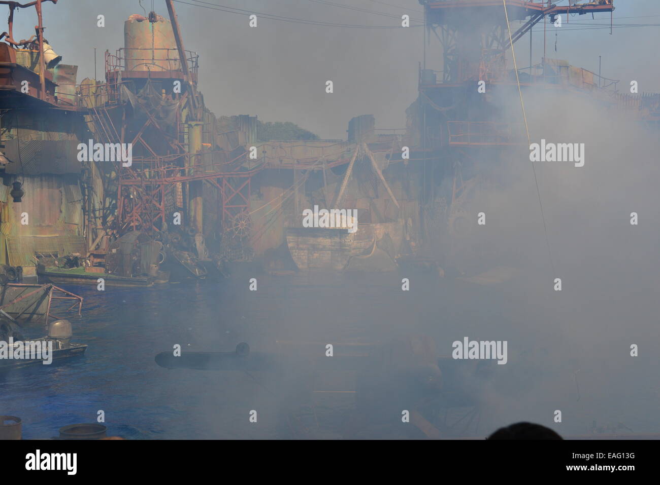 Waterworld at Universal Studios in LA Stock Photo - Alamy