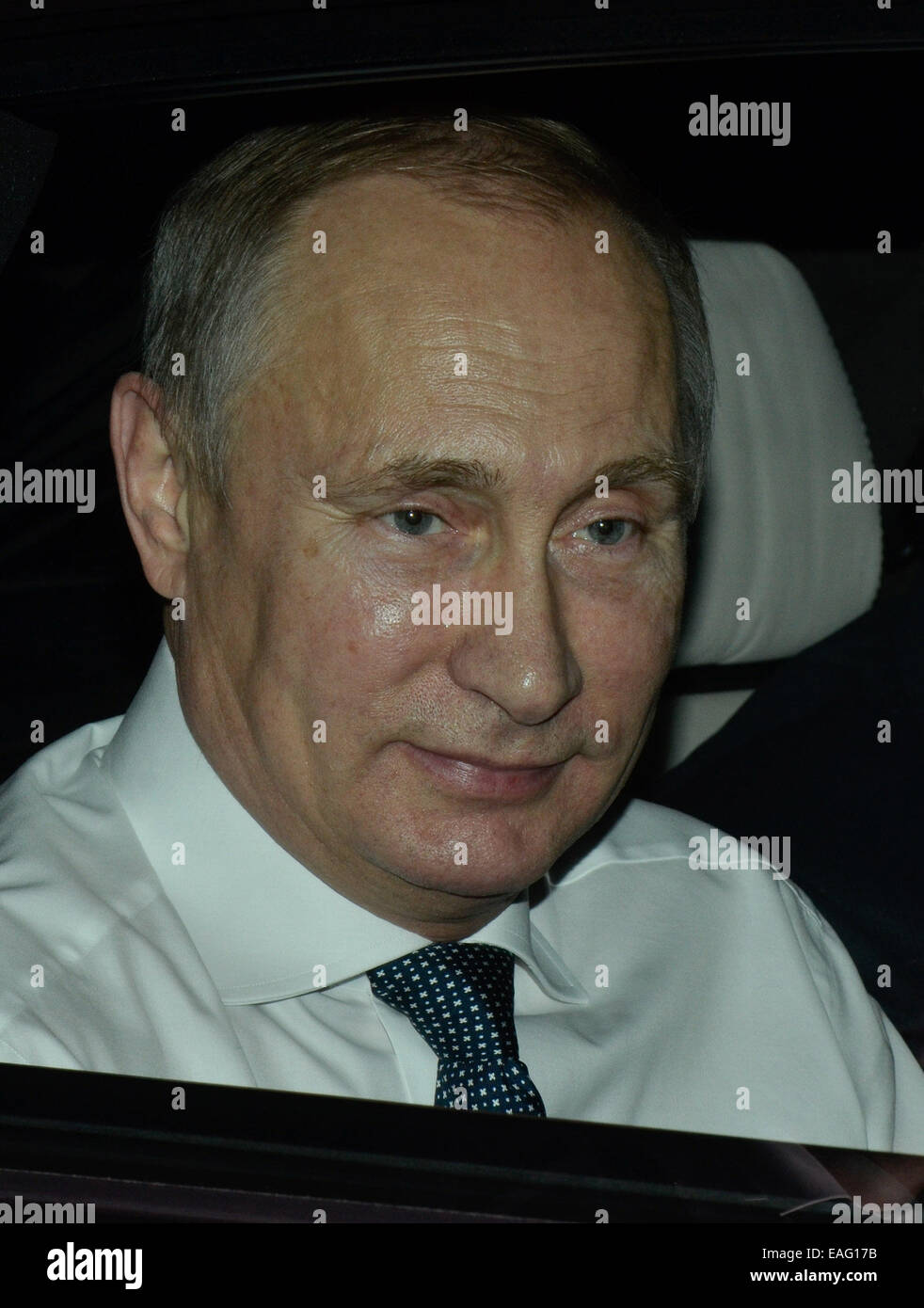 Brisbane, Australia. 14th Nov, 2014. Russian President Vladimir Putin ...