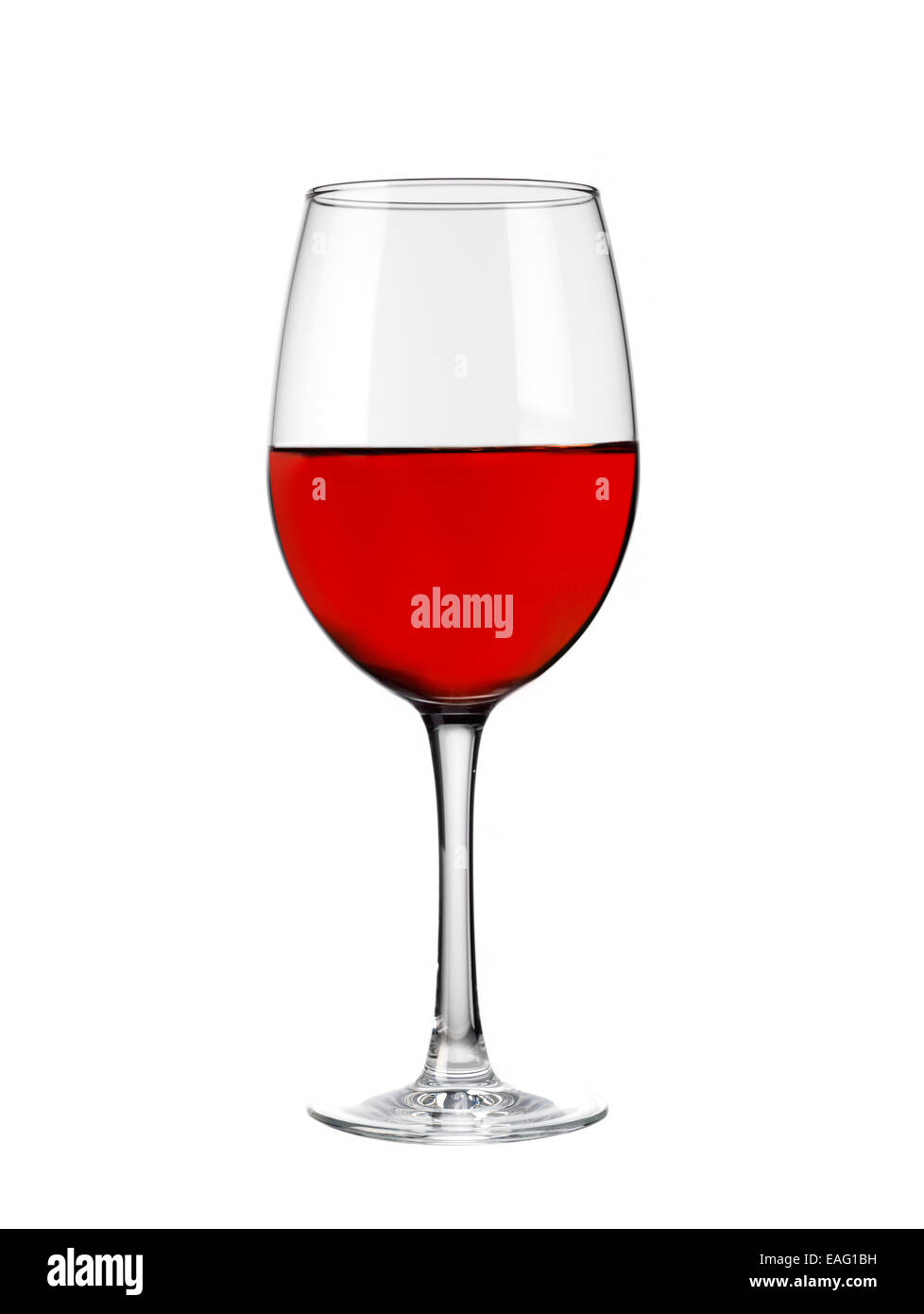 Isolated wine glass on Cut Out Stock Images & Pictures - Alamy