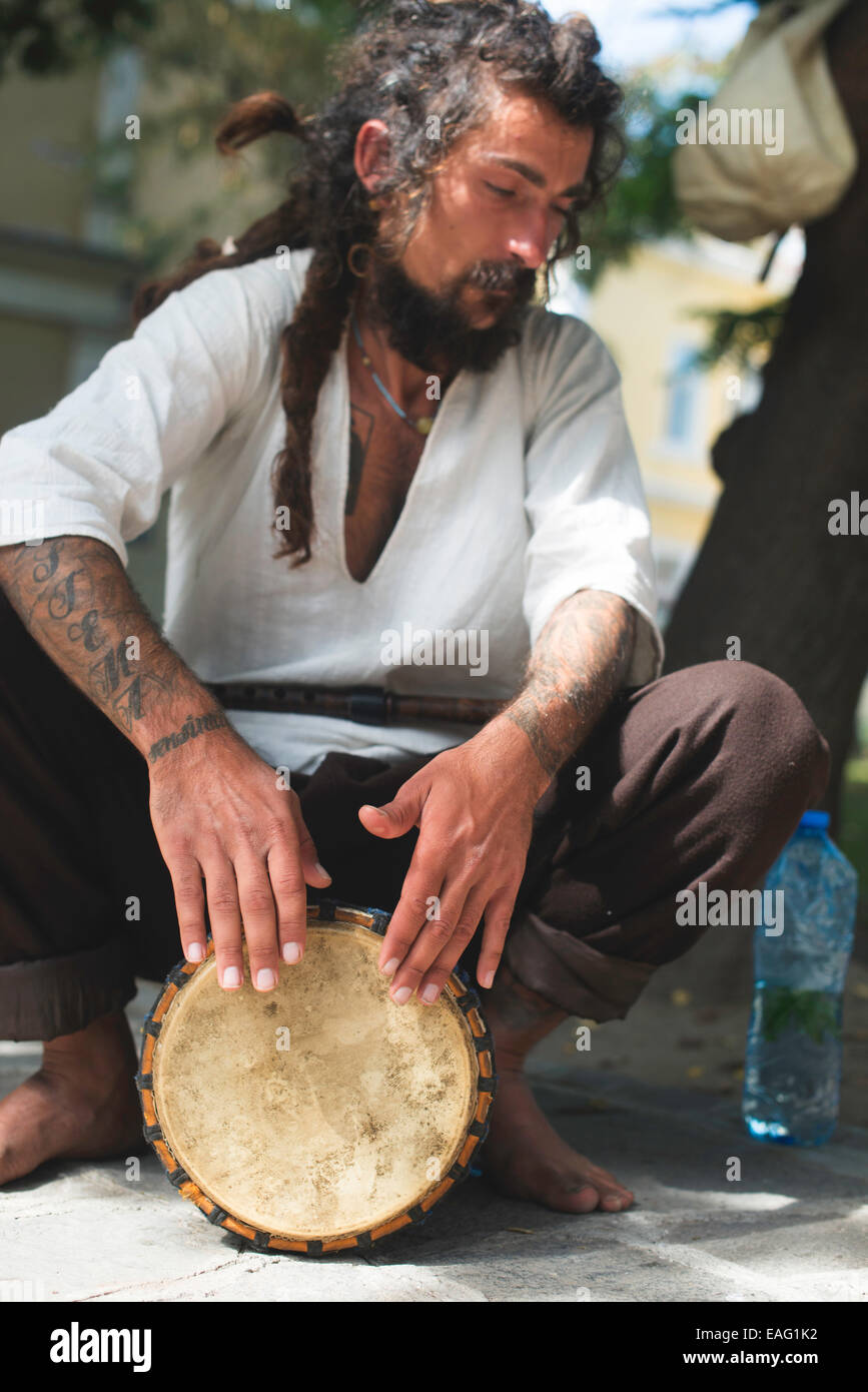 Singing drummer hi-res stock photography and images - Alamy