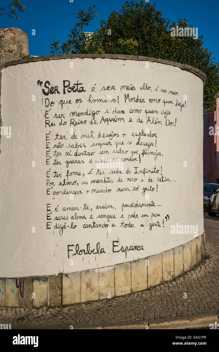 Poetry day lisbon hi-res stock photography and images - Alamy