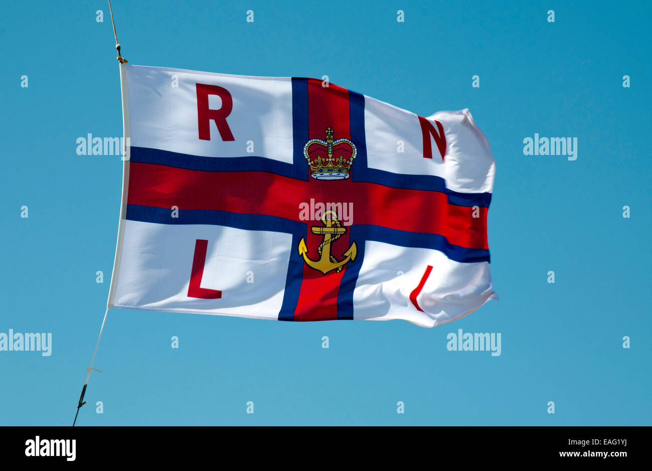 Rnli flag hi-res stock photography and images - Alamy