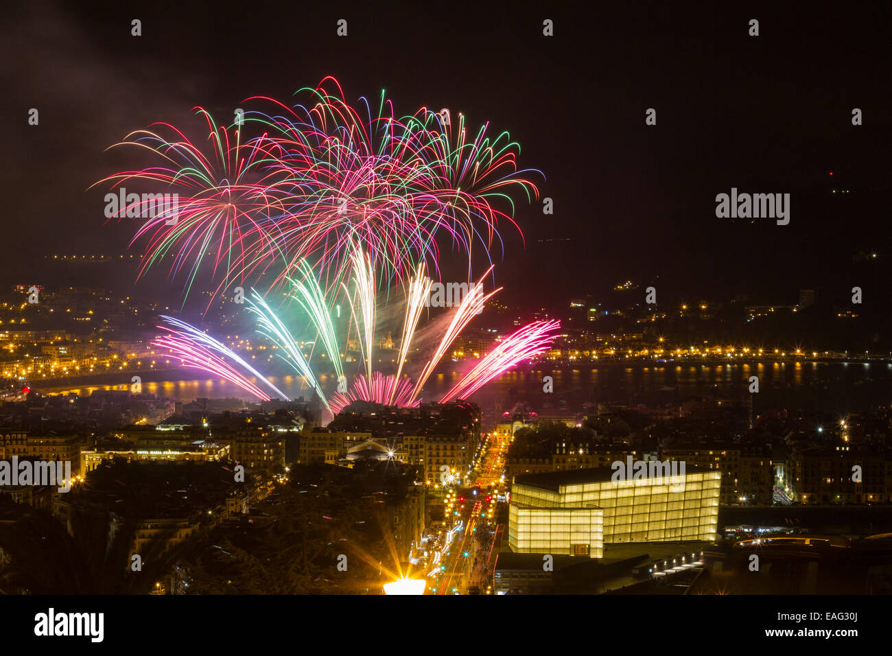 Semana Grande San Sebastian High Resolution Stock Photography and ...