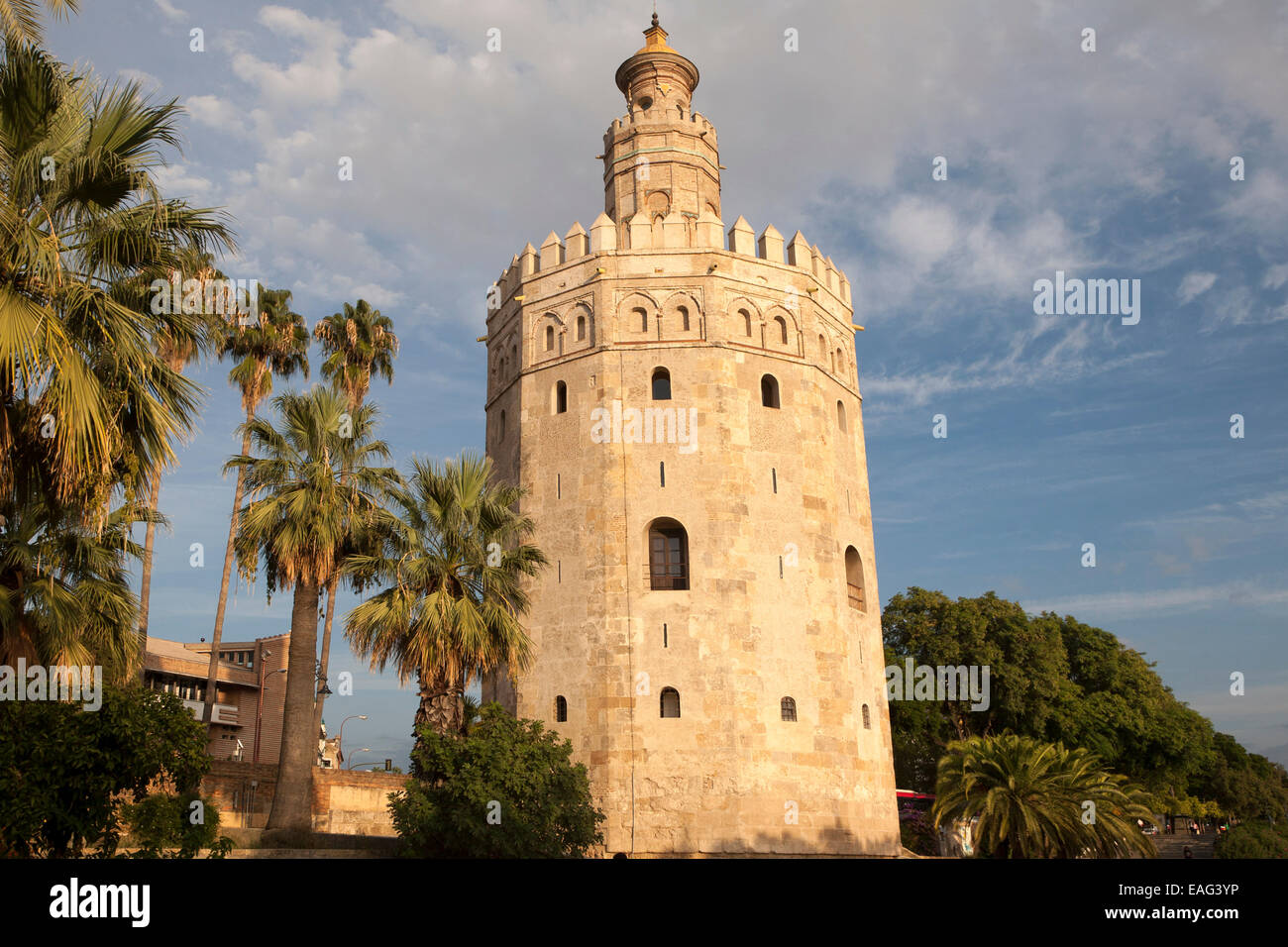 Torre del Orre built 1220 by the Almohads, moorish tower where gold was ...