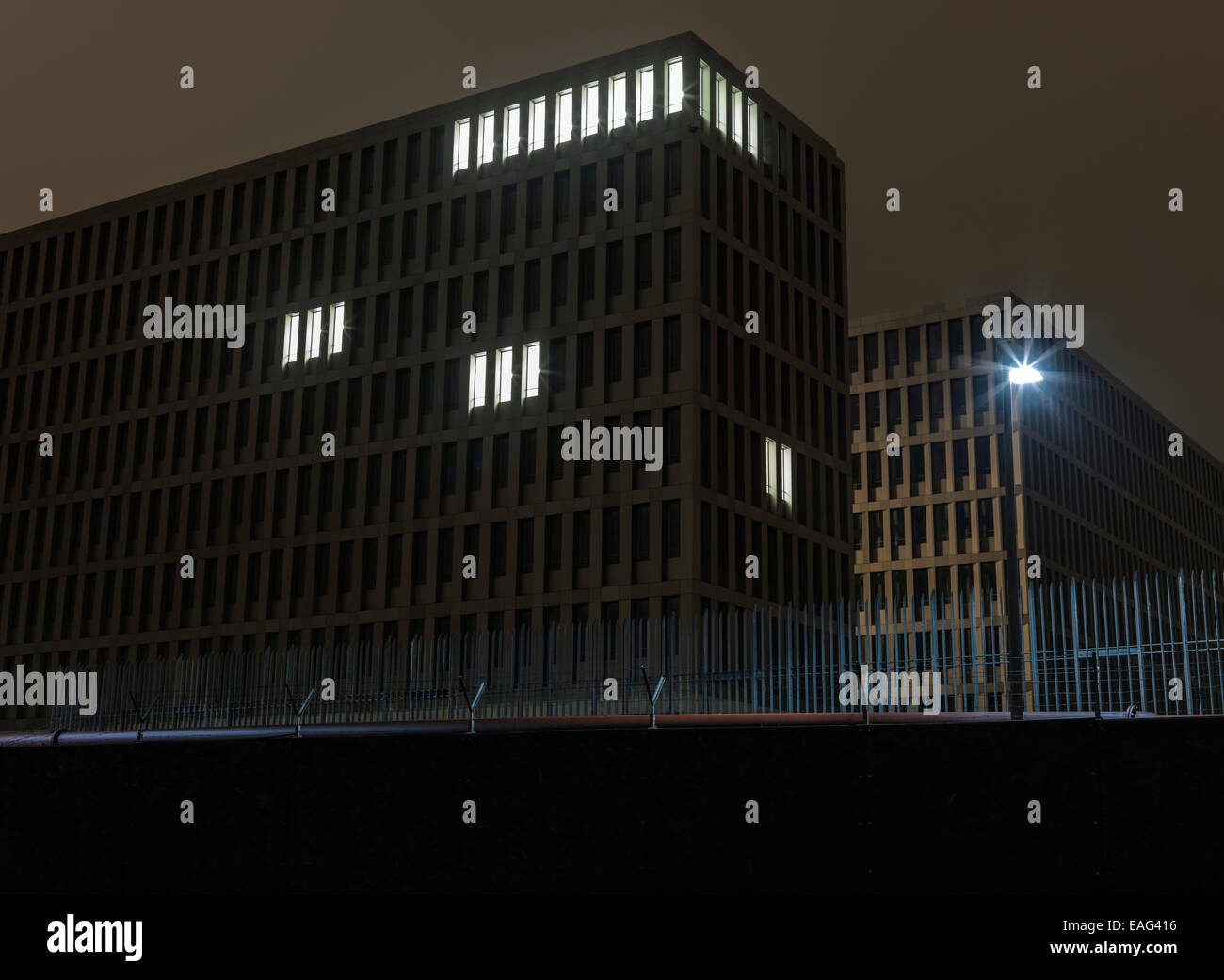 New headquarters of the BND, the Federal Intelligence Service of ...