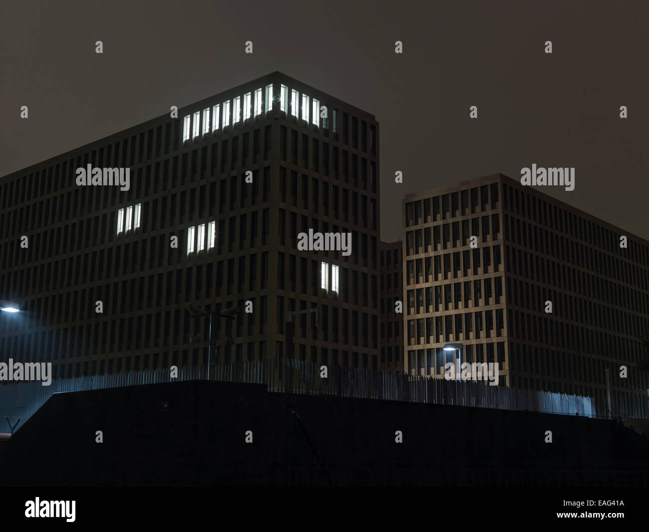 New headquarters of the BND, the Federal Intelligence Service of ...