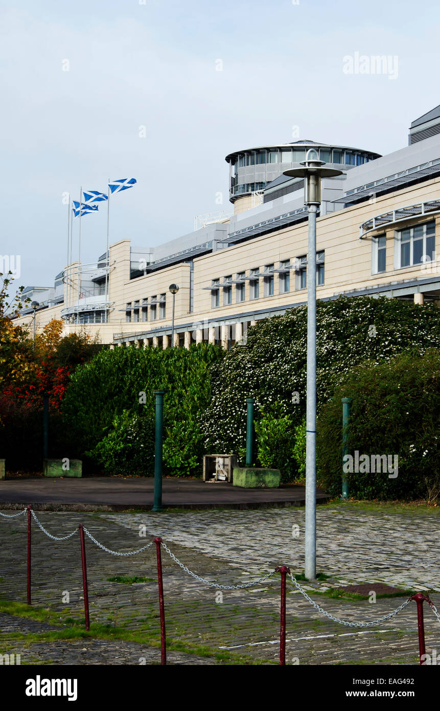The Scottish Office Headquarters in Leith, Edinburgh, Scotland Stock ...