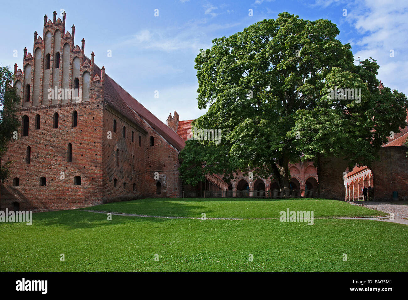 Kloster Chorin, medieval brick Gothic Chorin Abbey in the district of ...