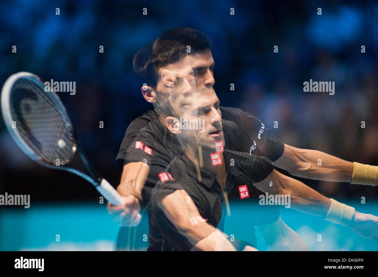 O2 arena, London, UK. 14th November, 2014. Barclays ATP round robin ...