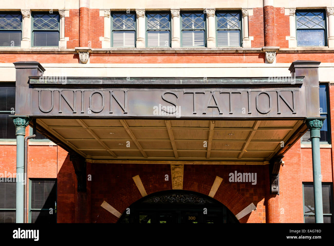 The historic Union Station building in Montgomery Alabama Stock Photo ...