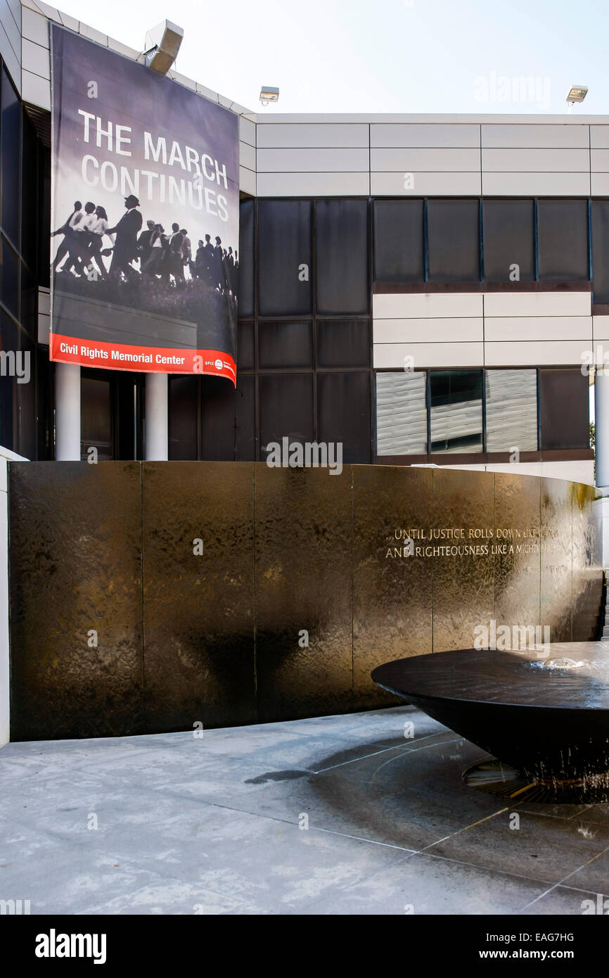 The Civil Rights Memorial Center in Montgomery Alabama Stock Photo - Alamy
