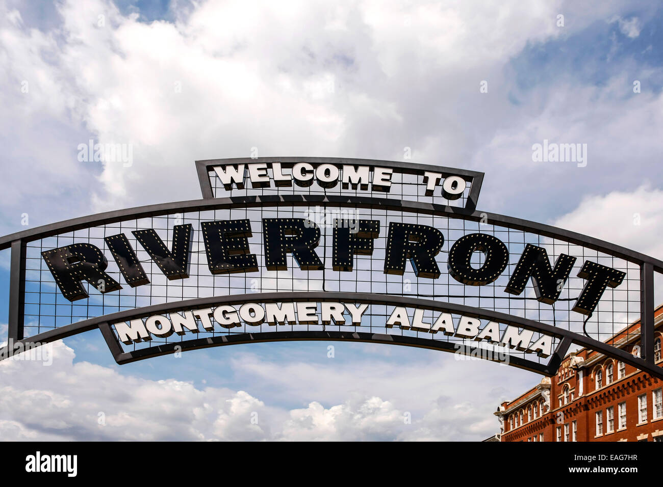 Montgomery alabama skyline hi-res stock photography and images - Alamy