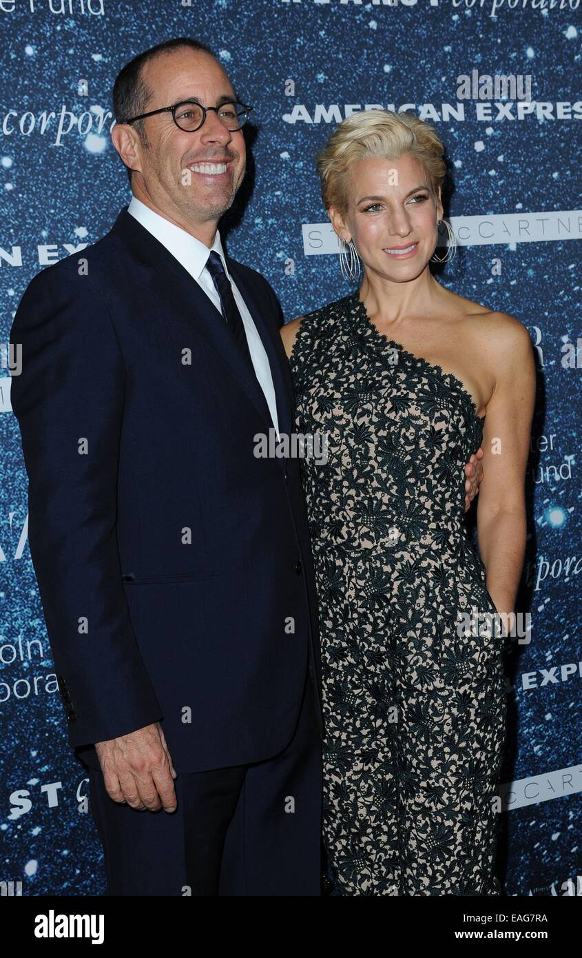 Jerry Seinfeld And Jessica Seinfeld High Resolution Stock Photography ...