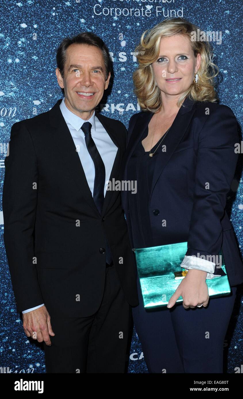 New York, NY, USA. 13th Nov, 2014. Jeff Koons, Justine Wheeler Koons at ...