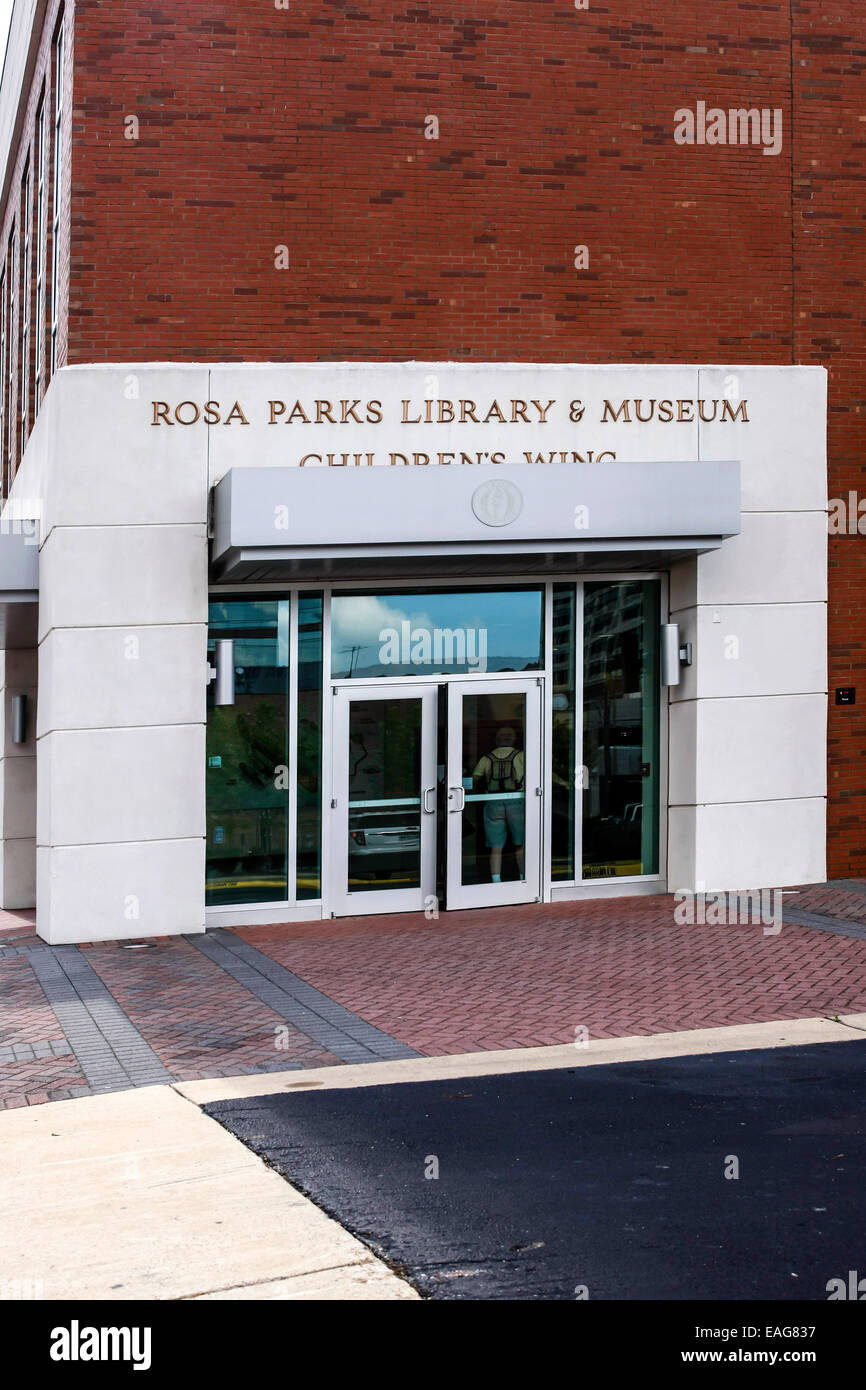 Rosa Parks Library and Museum in Montgomery Alabama Stock Photo - Alamy
