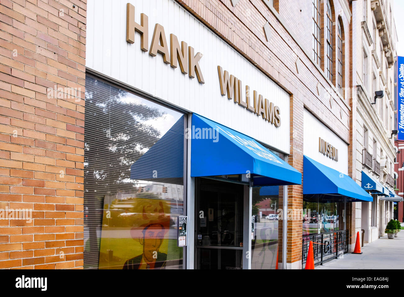 The Hank Williams museum in downtown Montgomery Alabama Stock Photo - Alamy