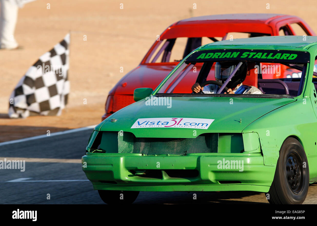 Circuito Cartagena oval races, velocity racing Stock Photo - Alamy