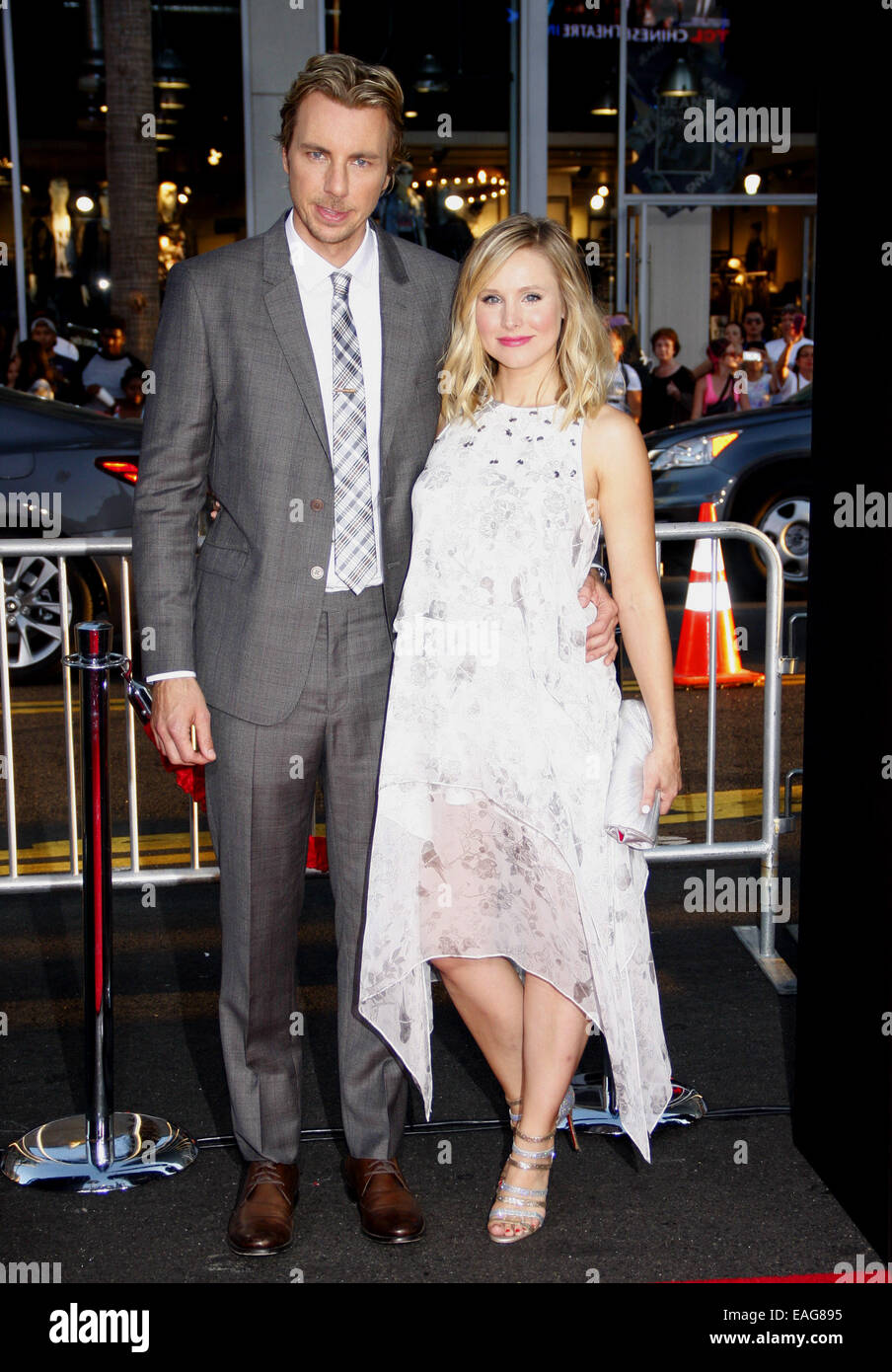 Los Angeles.CA.USA. Kristen Bell and Dax Shepard at This Is Where I Leave You Los Angeles ...
