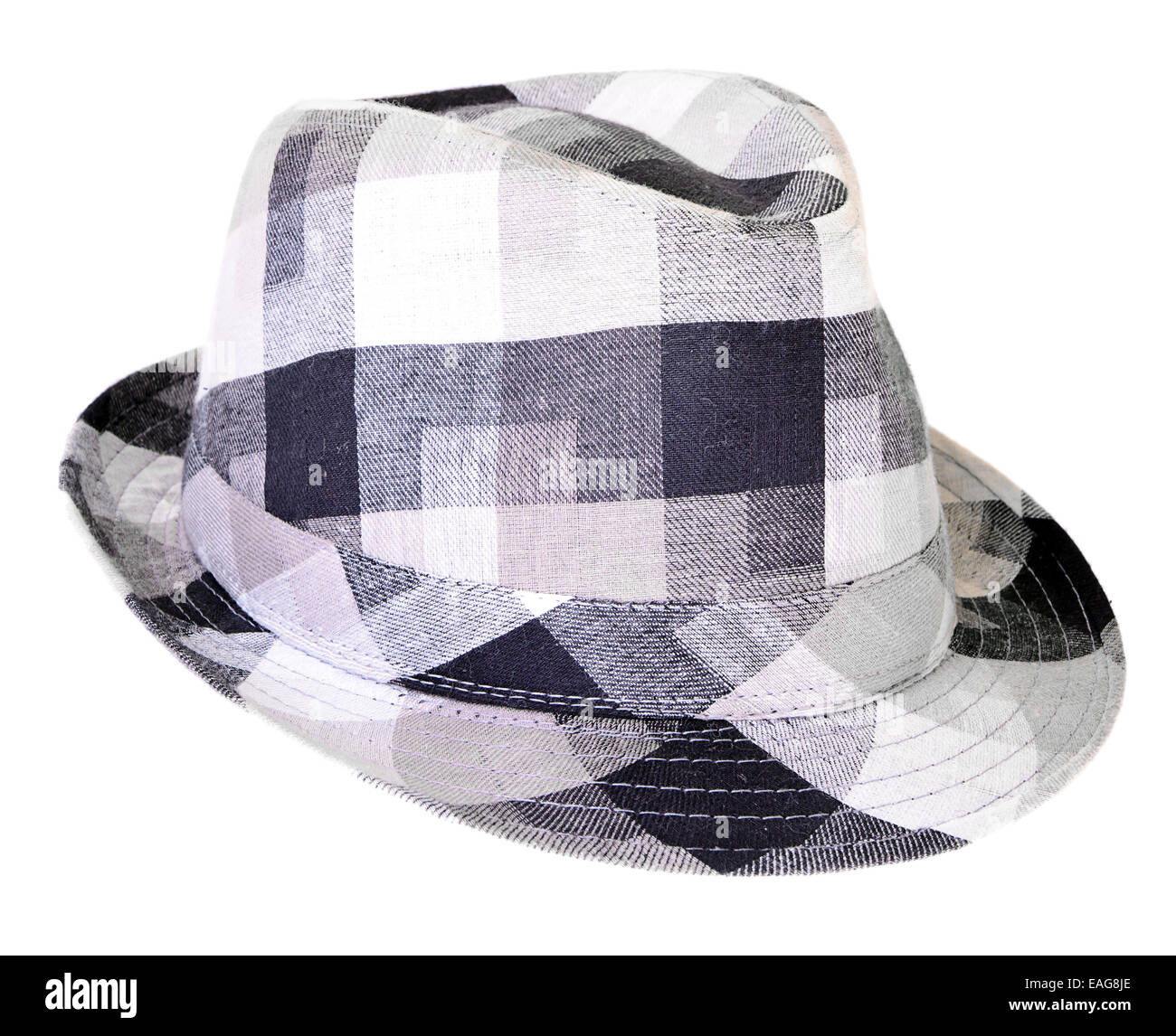 Grey Hat Isolated on White Background Stock Photo - Alamy