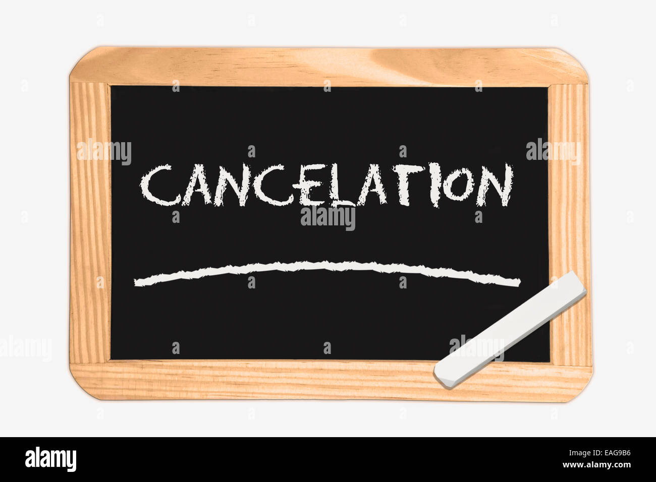 Cancelation hi-res stock photography and images - Alamy