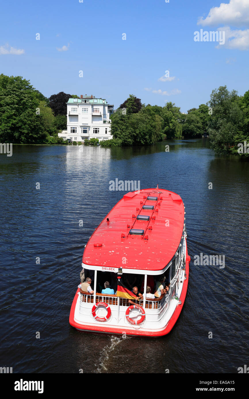 Hamburg alster lakes hi-res stock photography and images - Alamy