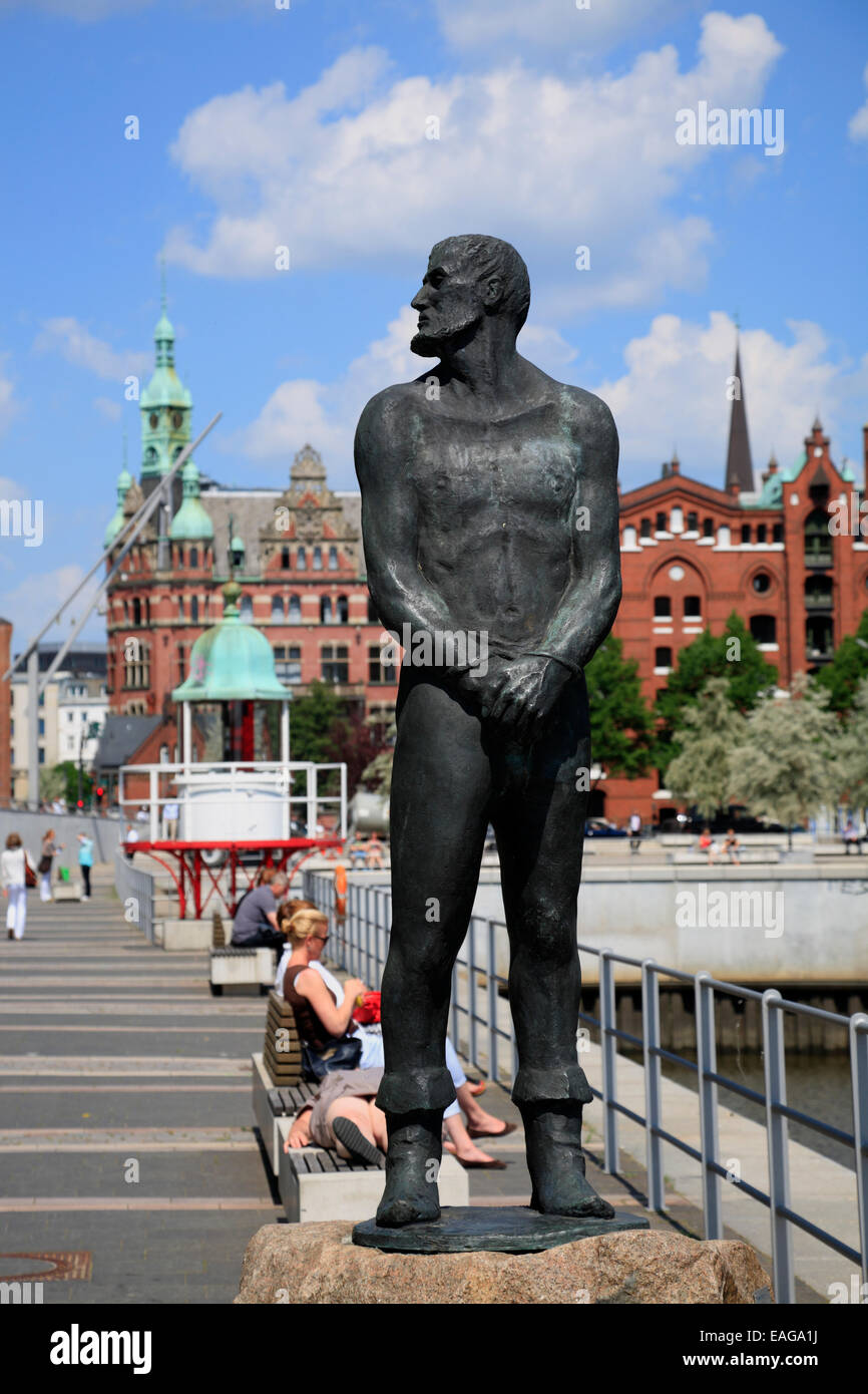 Stoertebecker Statue at Maritime Museum, Hafencity, Hamburg, Germany ...